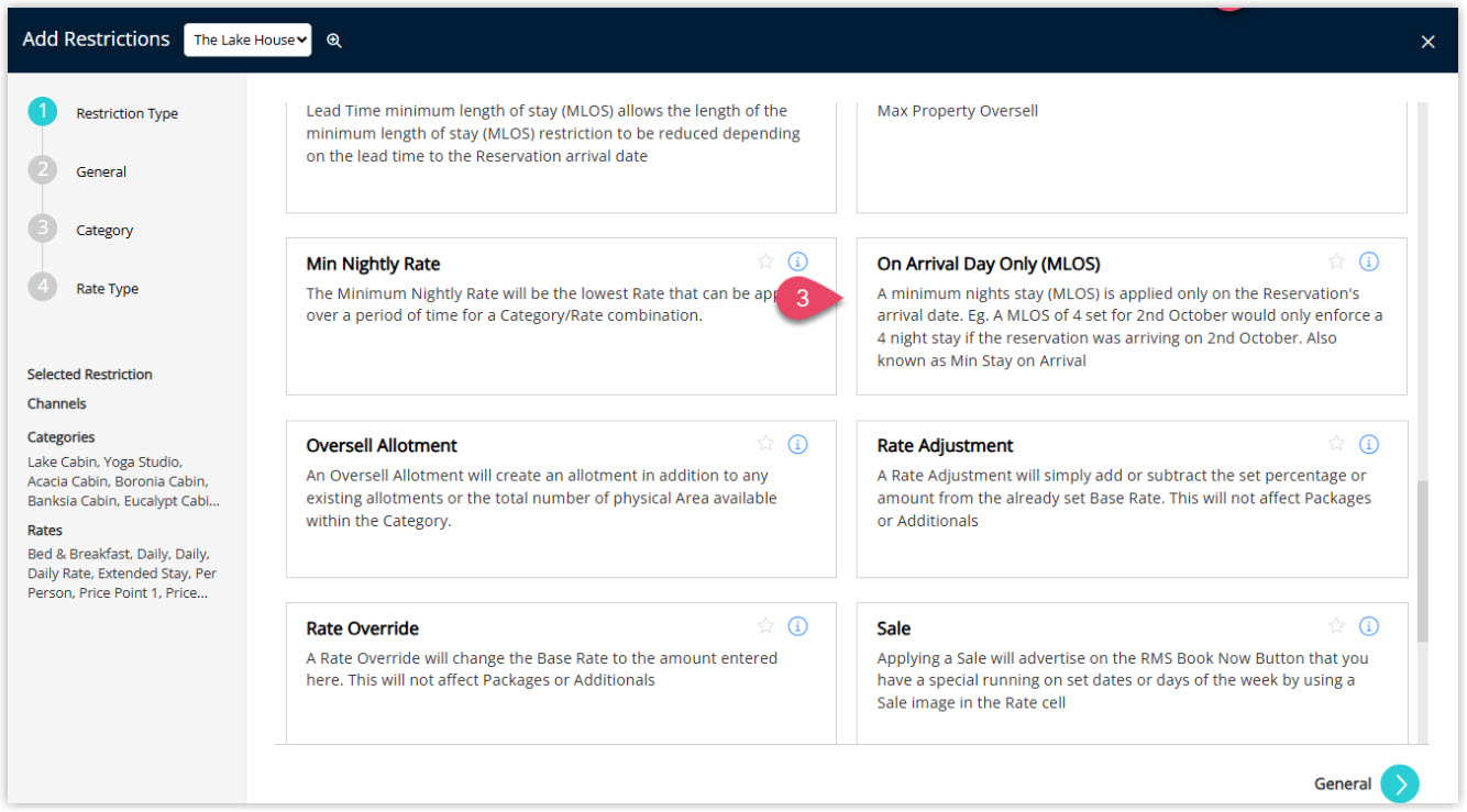 Minimum Nights (MLOS) – RMS Help Center